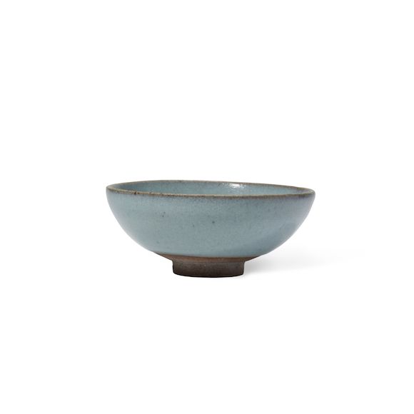 Bonhams : A SMALL BLUE-GLAZED JUN WARE BOWL Jin/Yuan dynasty