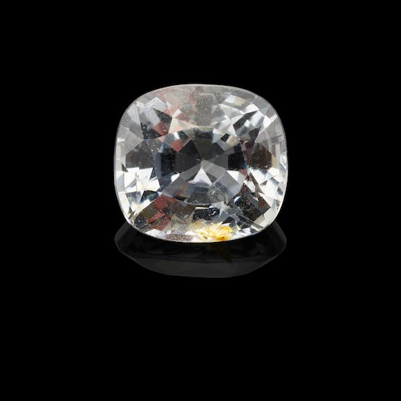 Bonhams : Near Colorless Spinel