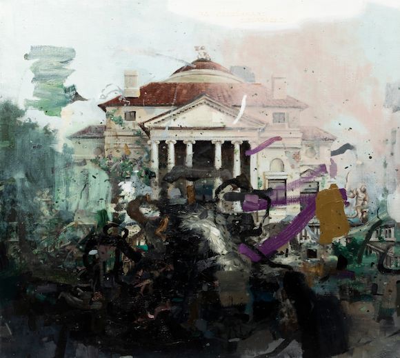 Bonhams Skinner : Ian Whitmore (American, born 1978) Grey Garden (unframed)