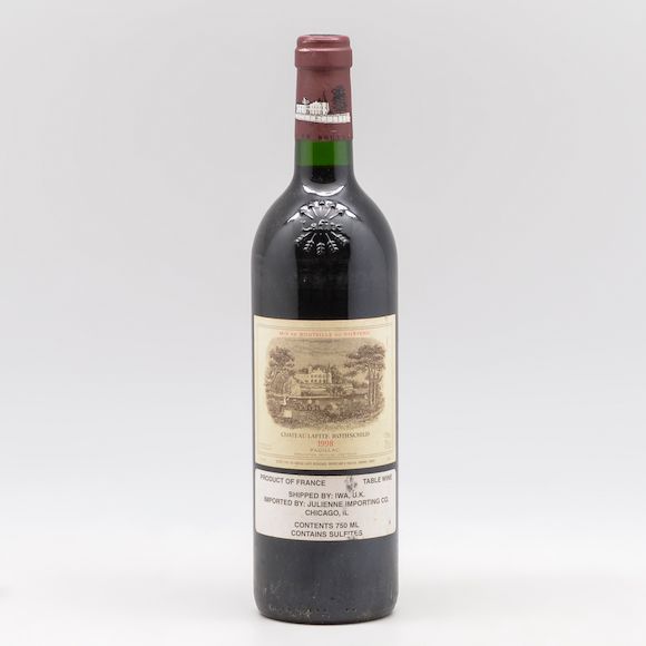 Bonhams Skinner : Chateau Lafite Rothschild 1998, 1 bottle