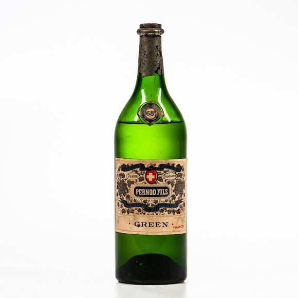 Bonhams Skinner : Pernod Fils Extrait D'Absinthe, 1 quart bottle
