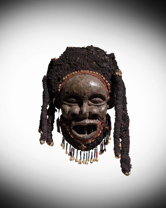 Bonhams : Kom Male Leader Mask, Western Grassfields, Cameroon
