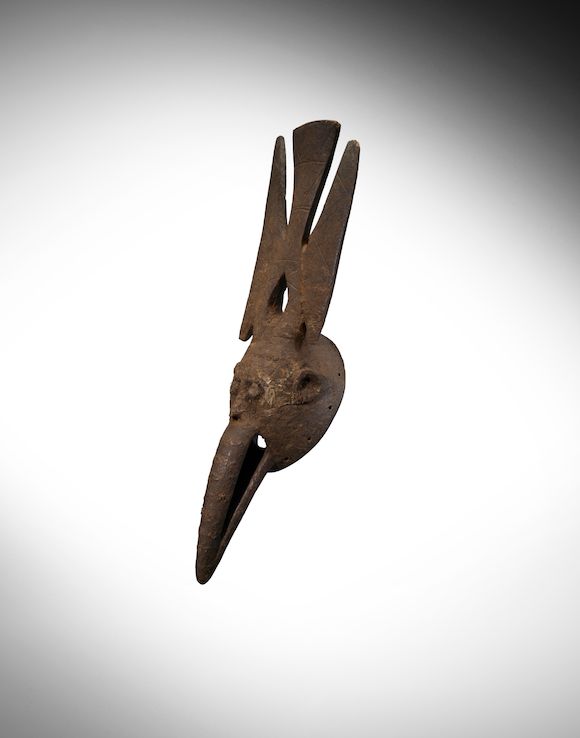 Bonhams : Mossi Avian Mask, Burkina Faso