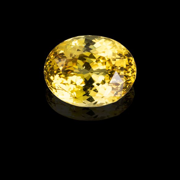 Bonhams : Fine Yellow Chrysoberyl