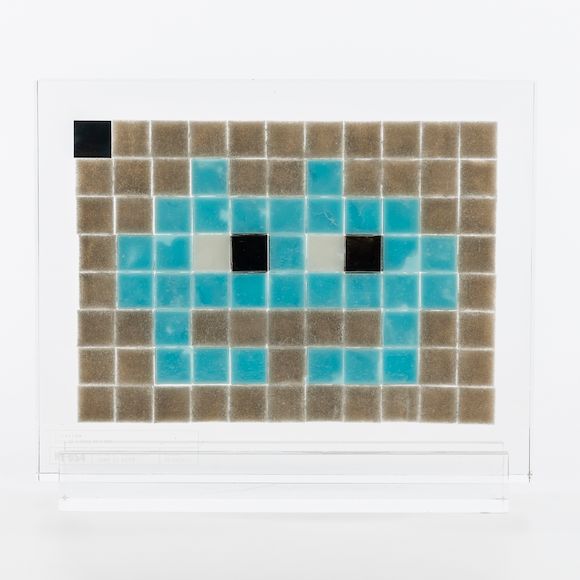 Bonhams Skinner : Invader (French, born 1969) Alias - NY-054 (9 x 10 1/ ...