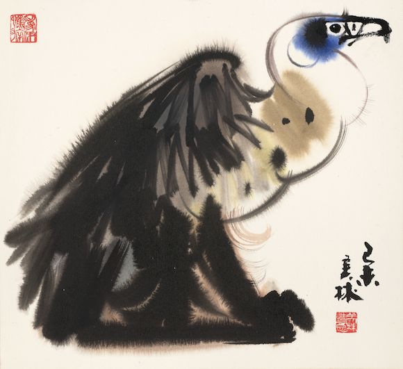 Bonhams : HAN MEILIN (BORN 1936) Vulture, 1979