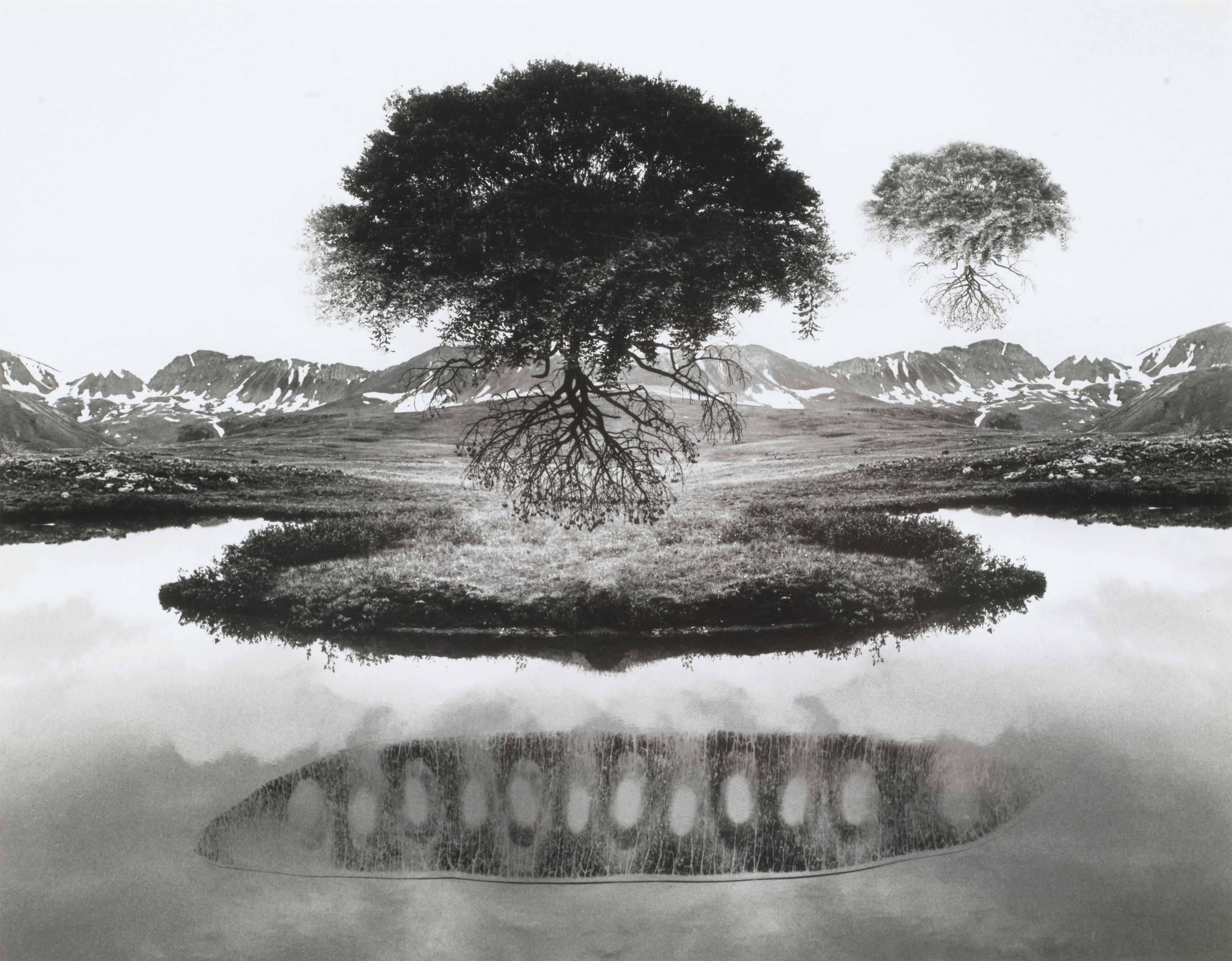 Bonhams : Jerry Uelsmann (1934-2022); Untitled (floating trees);