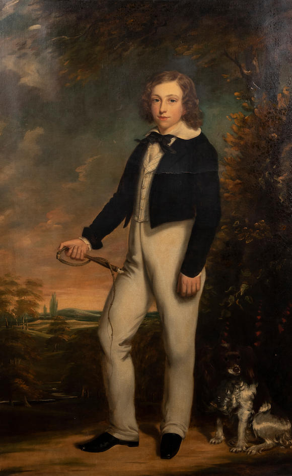 Bonhams Skinner British School 19th Century Young Man In Riding