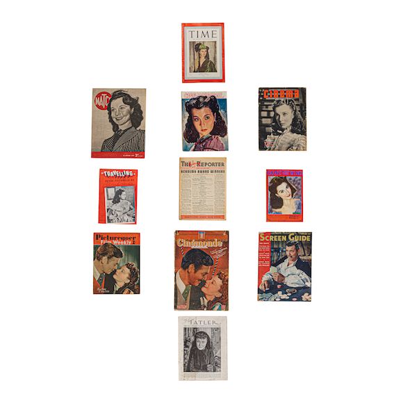 Bonhams : A LARGE COLLECTION OF GONE WITH THE WIND MAGAZINES AND PAPER ...