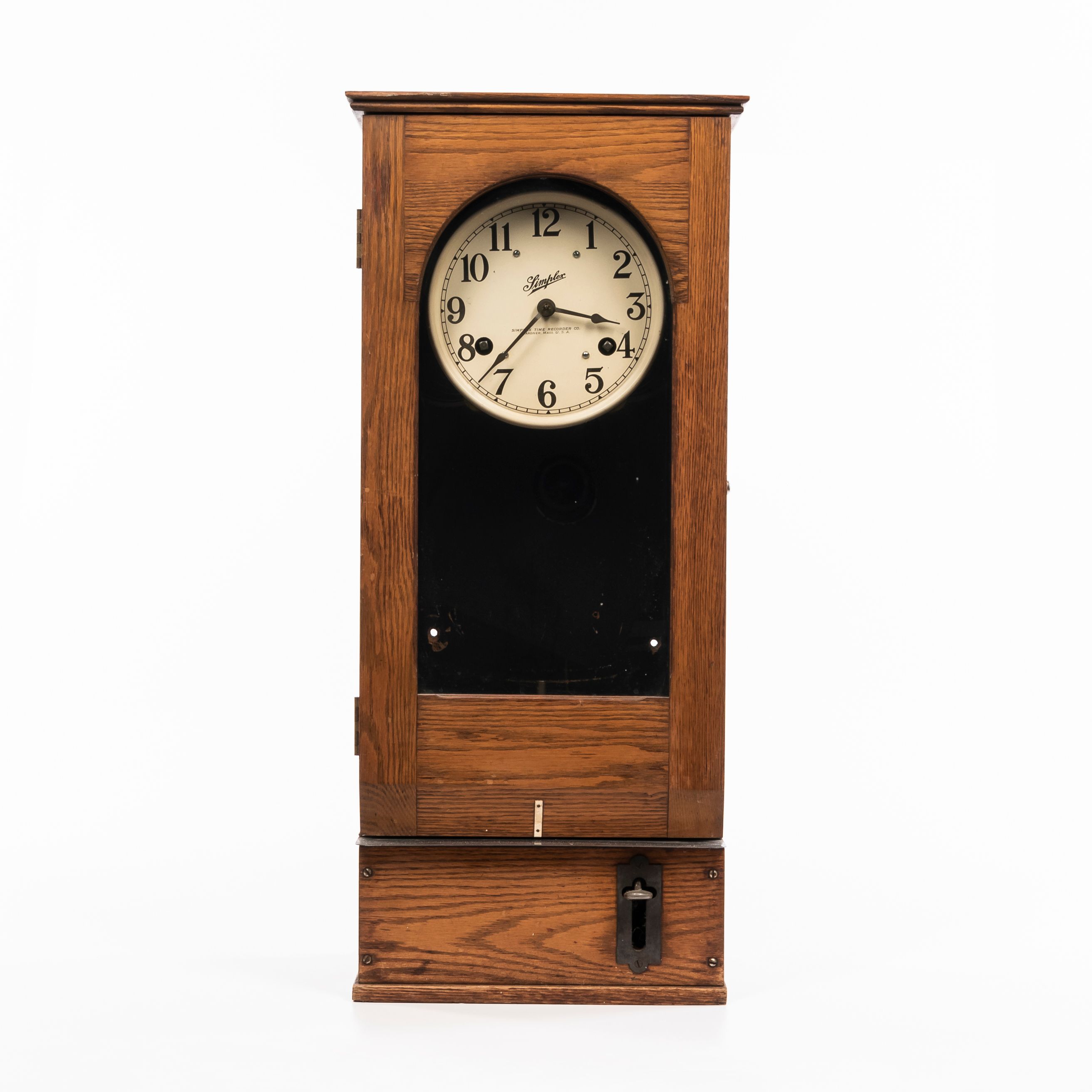 Bonhams Skinner : Simplex Time Recorder Clock