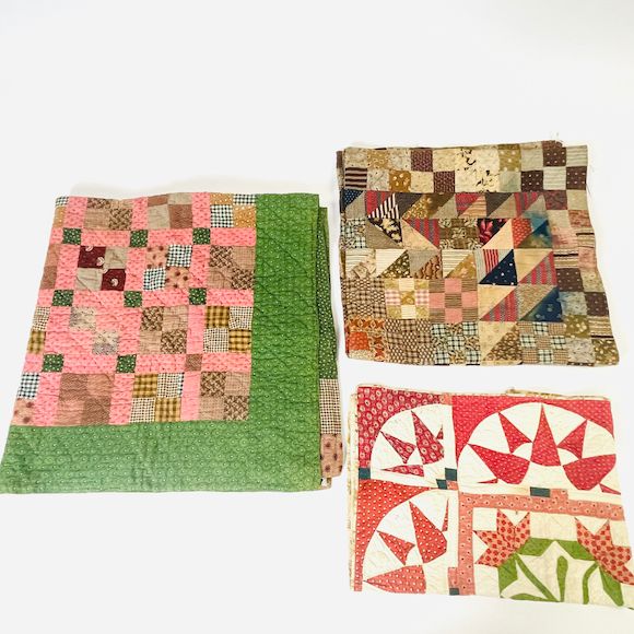 Bonhams Skinner : Three Crib Quilts