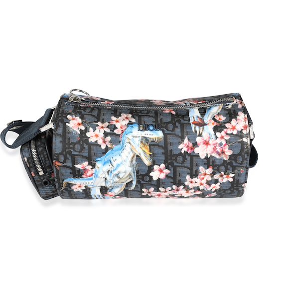 Bonhams : Dior x Hajime Sorayama: a Robot Dinosaur Nylon & Navy Leather ...