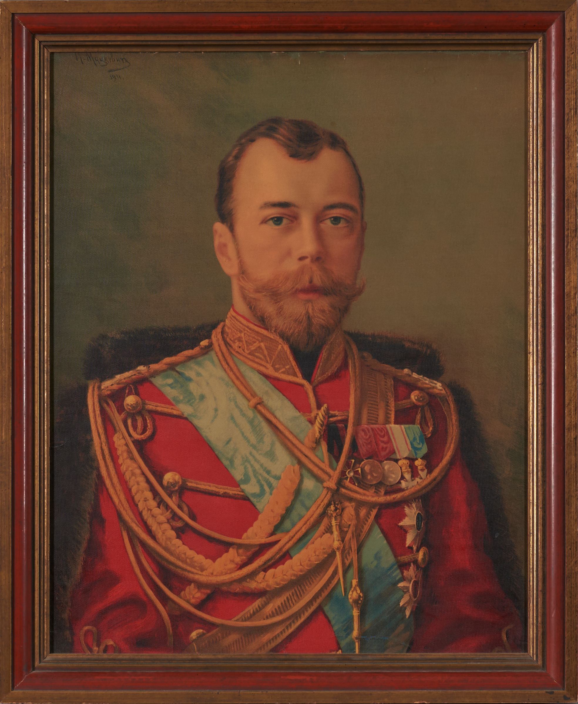 Russian Lithograph & Engraving of Tsar Nicholas II - Auktionen ...