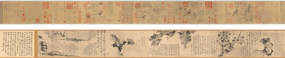 Bonhams : THREE PRINTED REPRODUCTIONS OF CHINESE HANDSCROLLS (3)