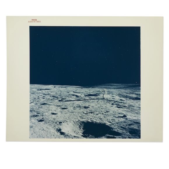 Bonhams : APOLLO 14: ED MITCHELL EVA SHEPARD, ALAN. Chromogenic color ...
