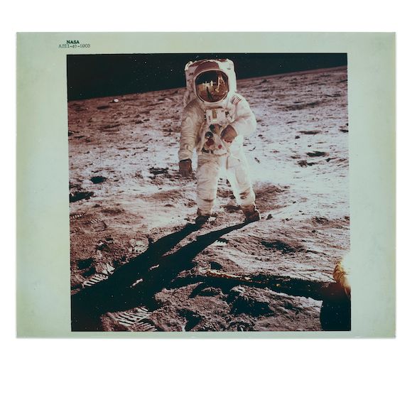 Bonhams : TRANQUILITY BASE ARMSTRONG, NEIL. Chromogenic color ...