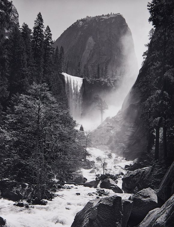 Bonhams Skinner : Howard Bond (born 1931) Vernal Fall, Yosemite