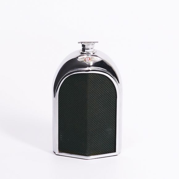 Bonhams Skinner : Bentley Chrome-plated Flask Ruddspeed LTD., England ...