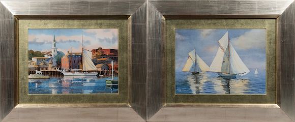 Bonhams Skinner : Frederick Kubitz (American, 20th/21st Century) Two ...