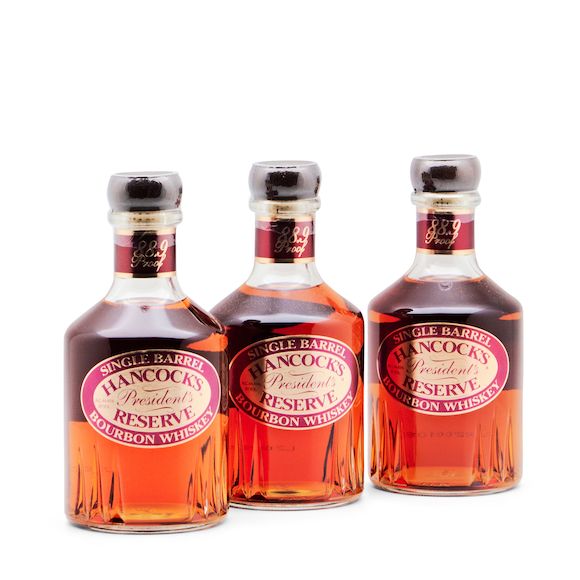 Bonhams Skinner : Hancock's Presidential Reserve, 3 750ml bottles