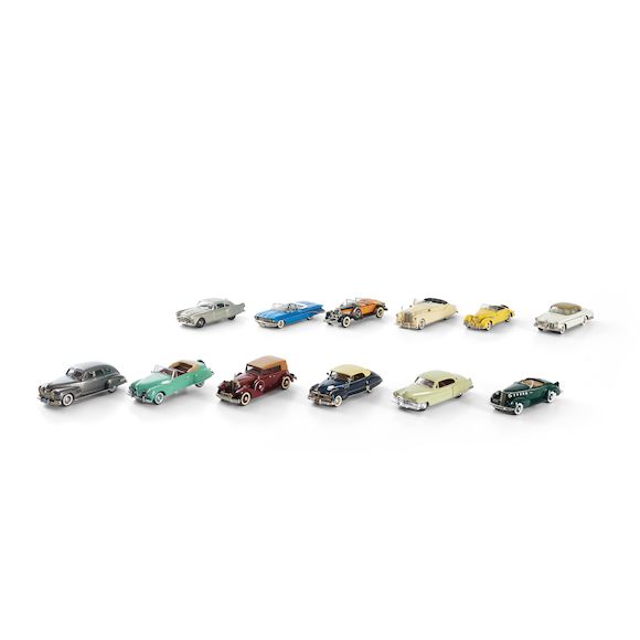 Bonhams Skinner : One Hundred Models of Mid-Century Cars mostly England ...