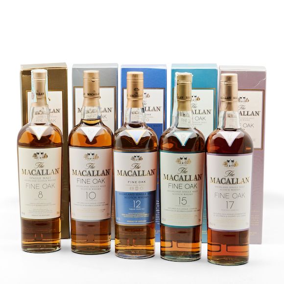Bonhams Skinner : Mixed Macallan, 5 bottles