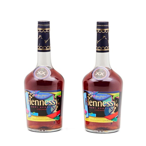 Bonhams Skinner : Hennessy Kaws XX Edition, 2 bottles