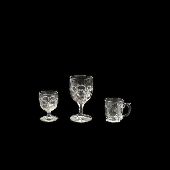 Bonhams Skinner Eight Pieces Of Early American Colorless Beaded