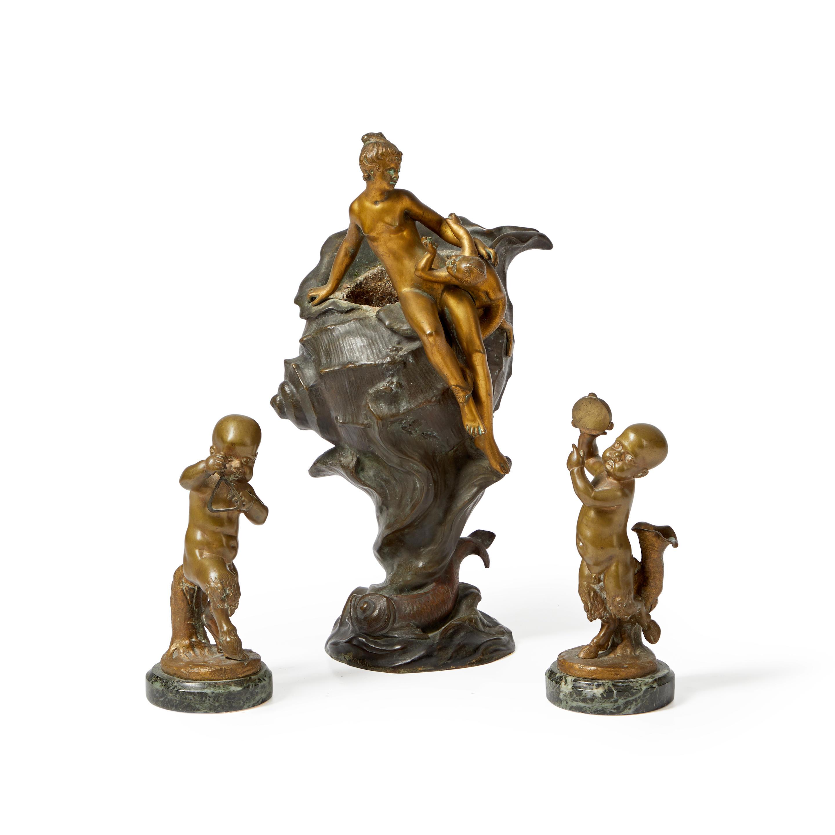 Bonhams Skinner Three Bronze Sculptures