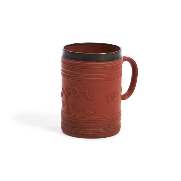 Bonhams Skinner : Elers-type Redware Mug, England, c. 1700,