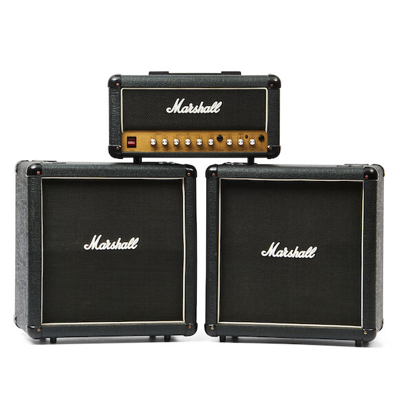 Bonhams Skinner : Marshall Mini Stack and Two Matching Speaker Cabs