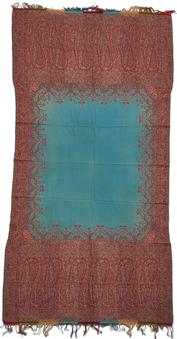 Bonhams Skinner : European Long Shawl Western Europe, likely France 4 ...
