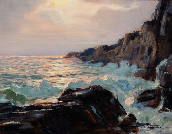 Bonhams Skinner American School 20th Century Maine Coast