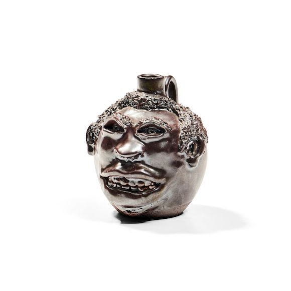 Bonhams Skinner : Sandy Cole Face Jug, Sanford, North Carolina, date ...