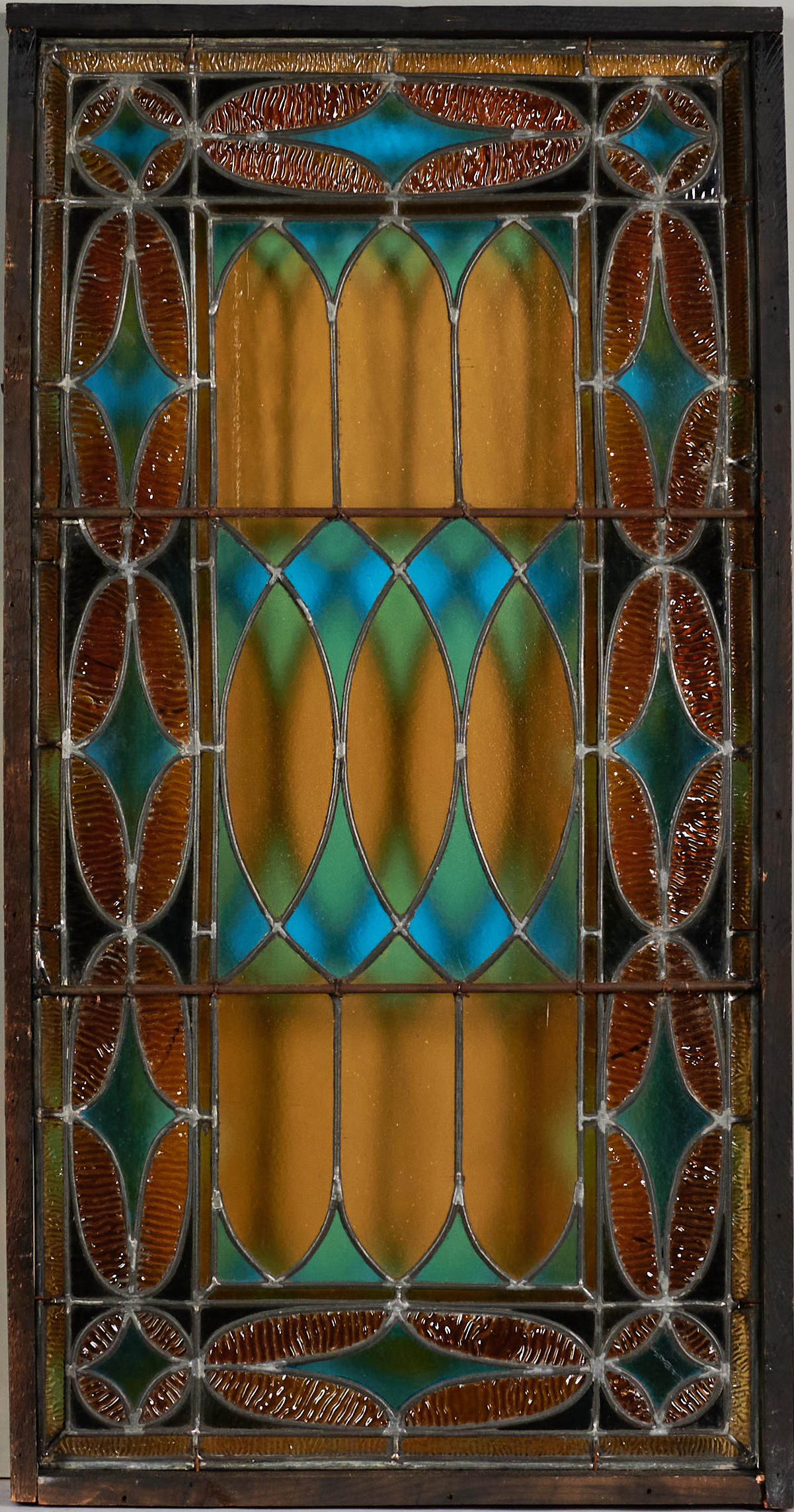 Bonhams Skinner Victorian Stained Lead Glass Window