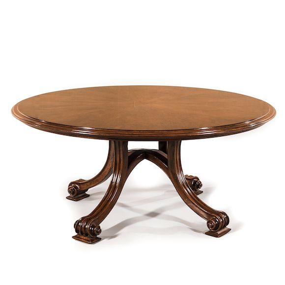 Bonhams Skinner : Therien Studio "Volute" Mahogany and Mahogany-veneer ...