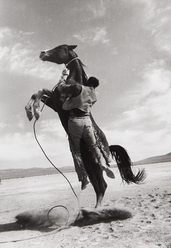 Bonhams Skinner : Ernst Haas (1921-1986); Leaping Horse, The Misfits;