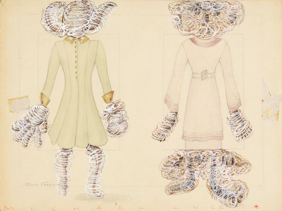 Bonhams : MICHAEL LUCERO (BORN 1953) Untitled (Portrait of Two Figures ...