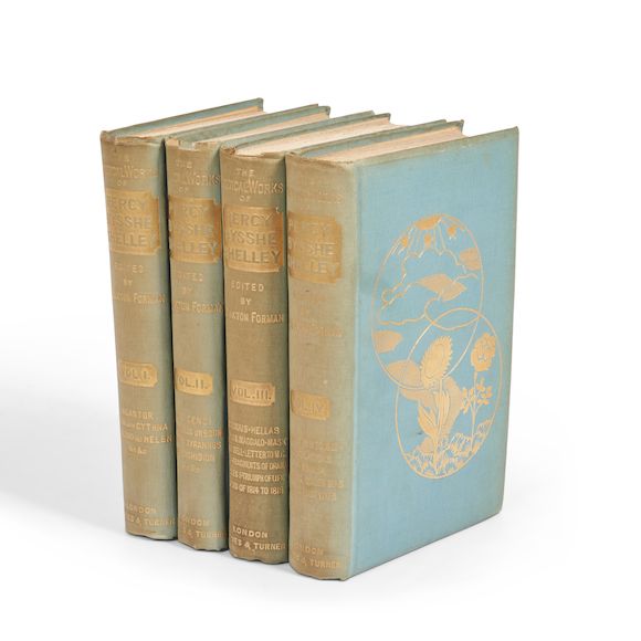 Bonhams Skinner : Poetical Works of P.B. Shelley Shelley, Percy Bysshe ...