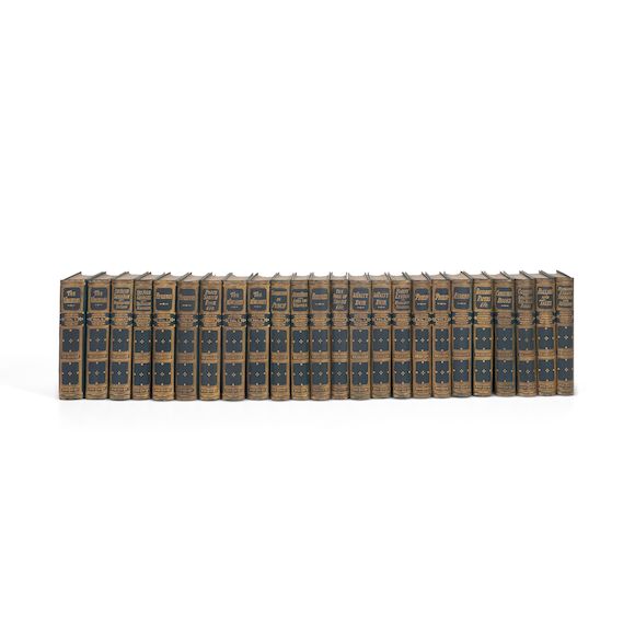Bonhams Skinner : W. M. Thackeray, Works, 24 vols, Smith Elder, 1869 ...