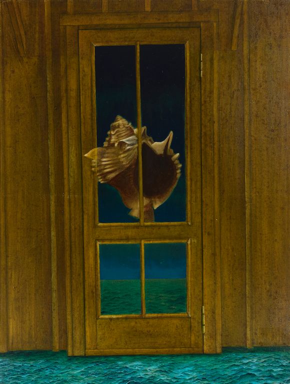 Bonhams : William (Bill) Stoneham (born 1947) Pilgrim 48 x 36 in ...