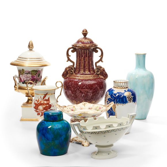 Bonhams Skinner : Eight English and European Ceramic Items