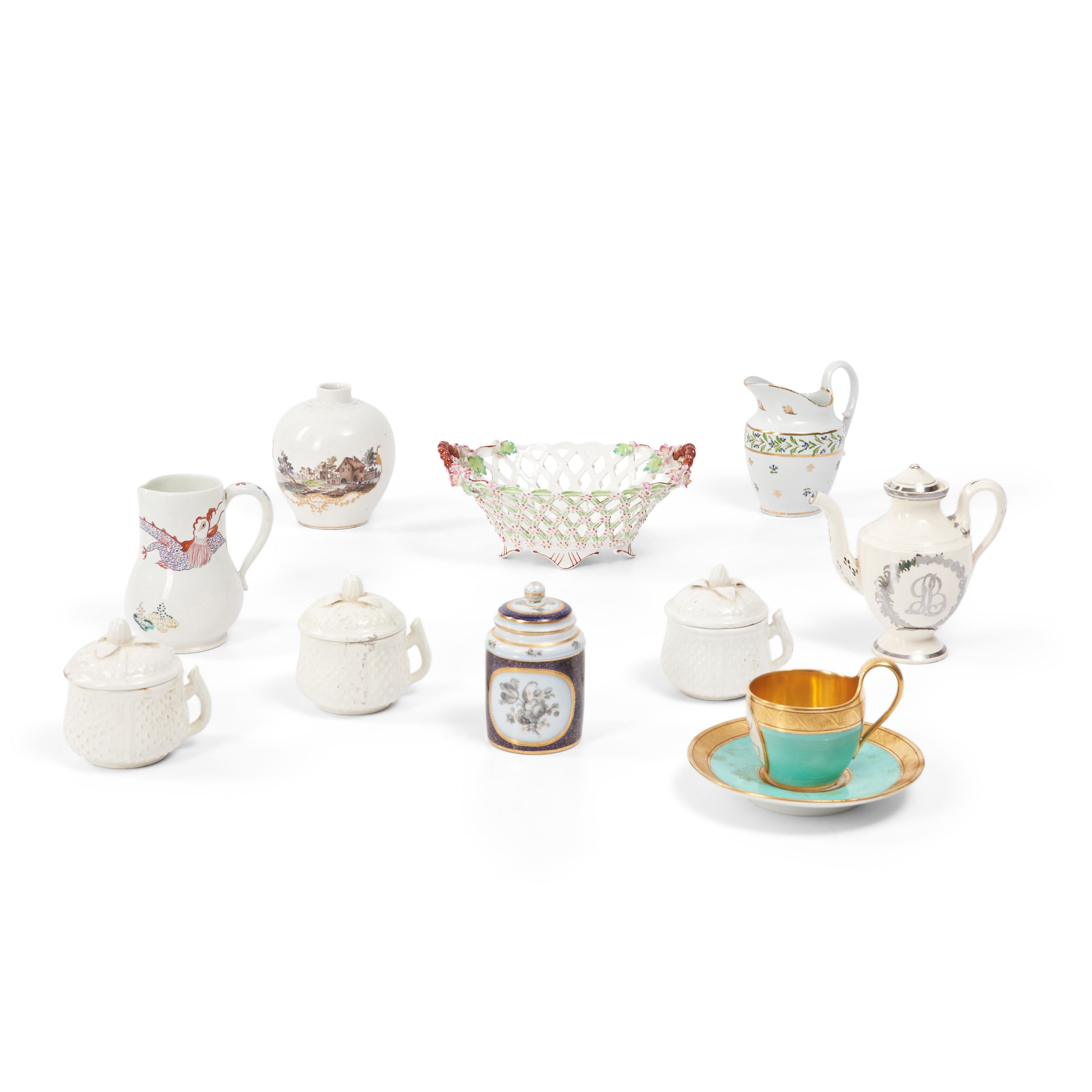 Bonhams Skinner : Ten European Porcelain Items