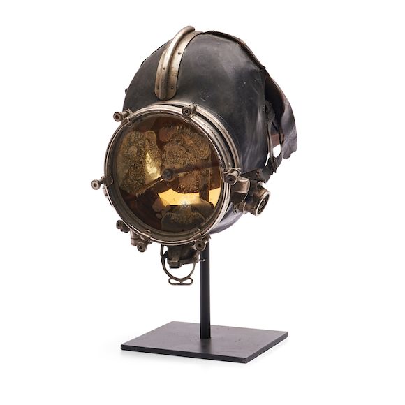 Bonhams Skinner : Draeger Smoke Rescue Mask, Germany, early 20th century,