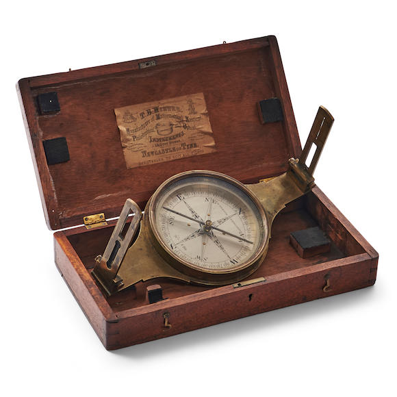 Bonhams Skinner Tb Winter Surveyors Compass Newcastle England