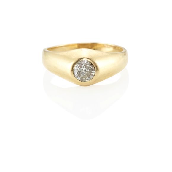 Bonhams : STULLER: A GOLD AND DIAMOND RING