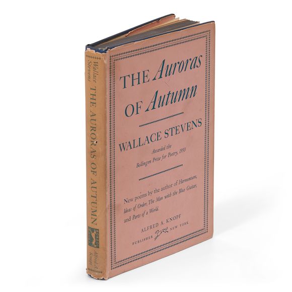 Bonhams Skinner : Stevens, Wallace (1879-1955) The Auroras of Autumn ...