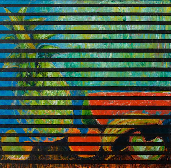 Bonhams : VLADIMIR CORA (BORN 1951) Bodegon1997acrylic on linen, signed ...