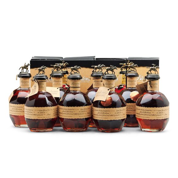 Bonhams Skinner : Blantons BLANTONS Complete Set, 8 750ml bottles