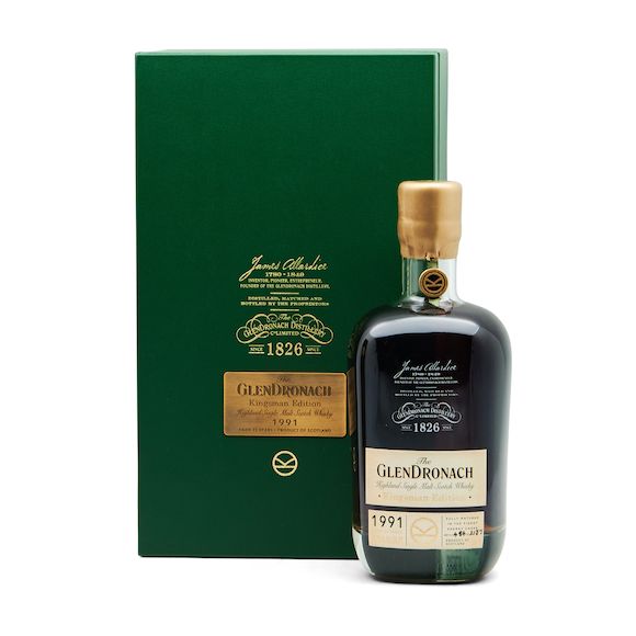Bonhams Skinner : Glendronach 25 Years Old Kingsman 1991, 1 750ml bottle